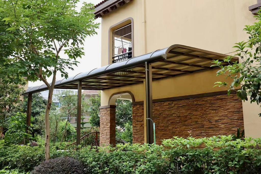 Polycarbonate Pergola – Backyard Basics