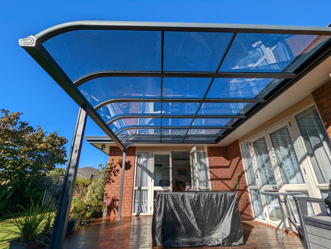 Polycarbonate Pergola – Backyard Basics
